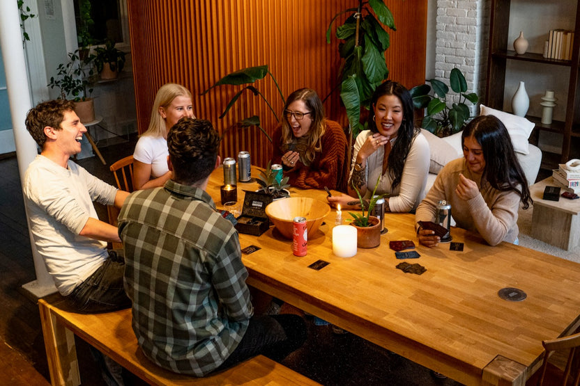 Social Card Game of Unusual Questions for Deeper Connections | FLUSTER